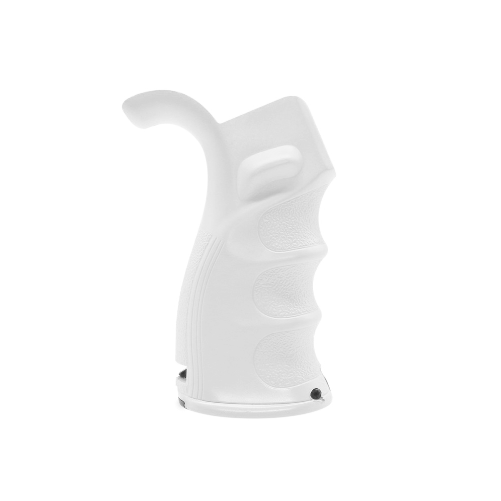 AR-15/10 Pistol Grip Trap door in bottom - Cerakote White - Other Gun ...