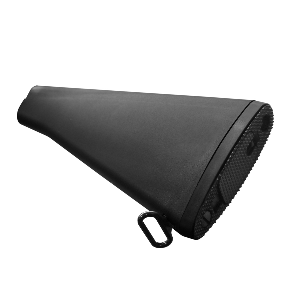 AR A2 Style Fixed Black Polymer Stock [Body] - Other Gun Accessories ...