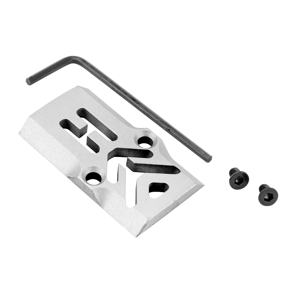 Glock RMR Cover Plate for Glock 17/19/26 V1 - Raw - Other Gun ...