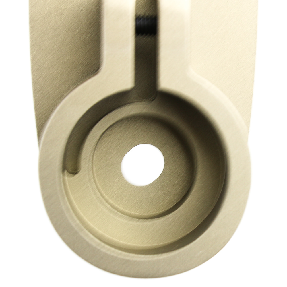 AR-15 Rifle Length Aluminum A1/A2 Stock Butt Plate with Locking Screw ...