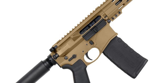 AR15 Micro 556 NATO Pistol Billet Upper/ Lower 5" Barrel Custom M-Lok ...