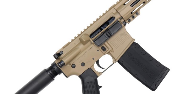 AR15 Micro .300 Blackout Pistol 5" Barrel 4" M-Lok Handguard- Magpul ...