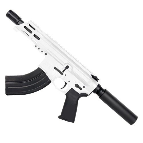 AR15 Micro 7.62x39 Pistol Billet Upper/ Lower 5" Barrel Custom M-Lok ...