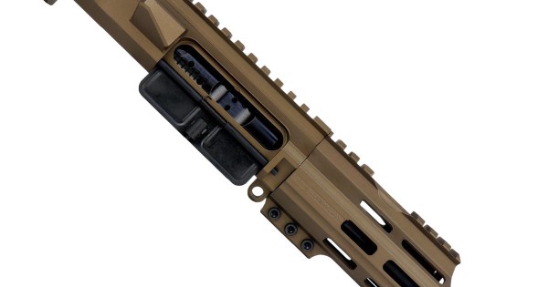 AR15 .223/5.56 Micro Pistol Upper Assembly 5" Barrel Custom 5" Top Cut ...