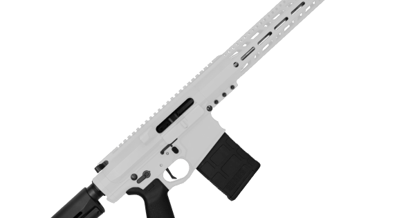 AR LR-308 Custom Semi Auto Rifle 18 - White