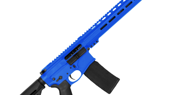 AR-15 Semi Auto 5.56 NATO Rifle 16 - Flame Blue