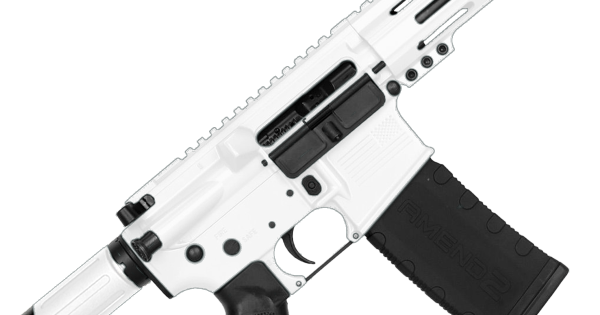 AR15 Micro .223/5.56 Pistol w/ Micro Buffer System - White