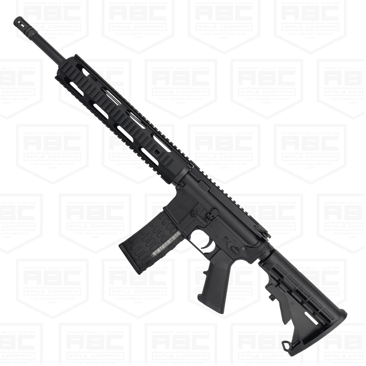 AR-15 5.56 Rifle 16" BBL, M4 Stock, 12" Quad Rail HG - Semi Auto Rifles ...